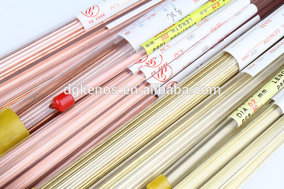 EDM drill EDM tubes Wholesale Single/Twin/Multi channel Brass Electrodes Tubes supply