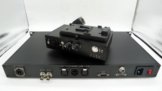 Broadcast camera fiber optic system for JVC cameras-3G-SDI Return SDI Genlock Intercom (Partyline 4-wire) Tally  etc