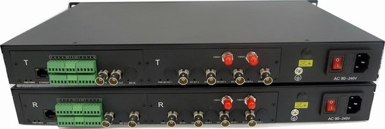 Multifunctional broadcast 3G-SDI fiber optic transmitter-BIDI SDI +RS485/RS232/RS422 data+Audio+ 10/100M Ethernet etc