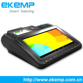 EKEMP Andriod POS Terminal P10 with 3G, WIFI and Touch Screen