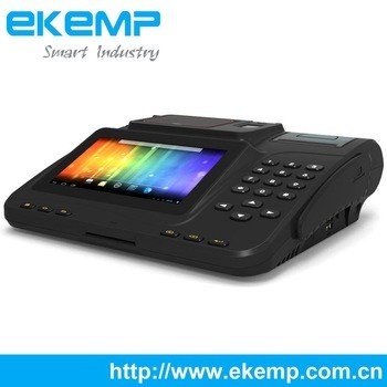 EKEMP Andriod POS Terminal P10 with 3G, WIFI and Touch Screen