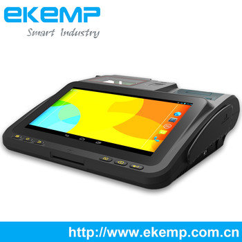 EKEMP Andriod POS Terminal P10 with 3G, WIFI and Touch Screen