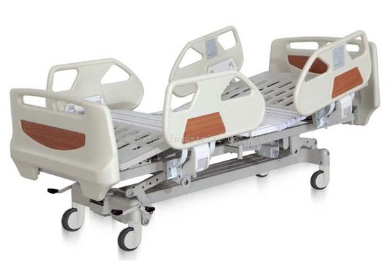 ICU Room Fully Electric Hospital Bed , Automatic Medical Bed 5 Functions
