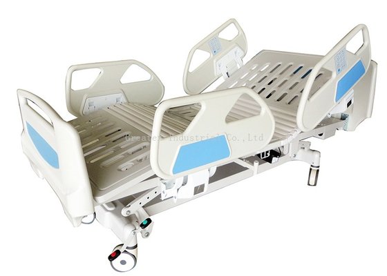 ICU Room Fully Electric Hospital Bed , Automatic Medical Bed 5 Functions