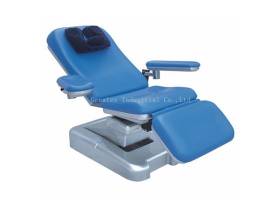 Remote Control Hospital Hemodialysis Chairs 3 Section Adjustment Function