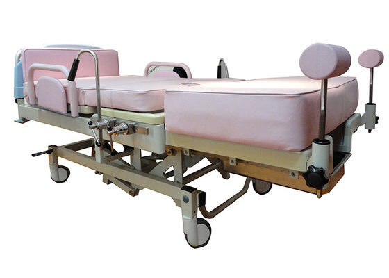 CPR Function Obstetric Delivery Bed , Maternity Delivery Bed With Mattress