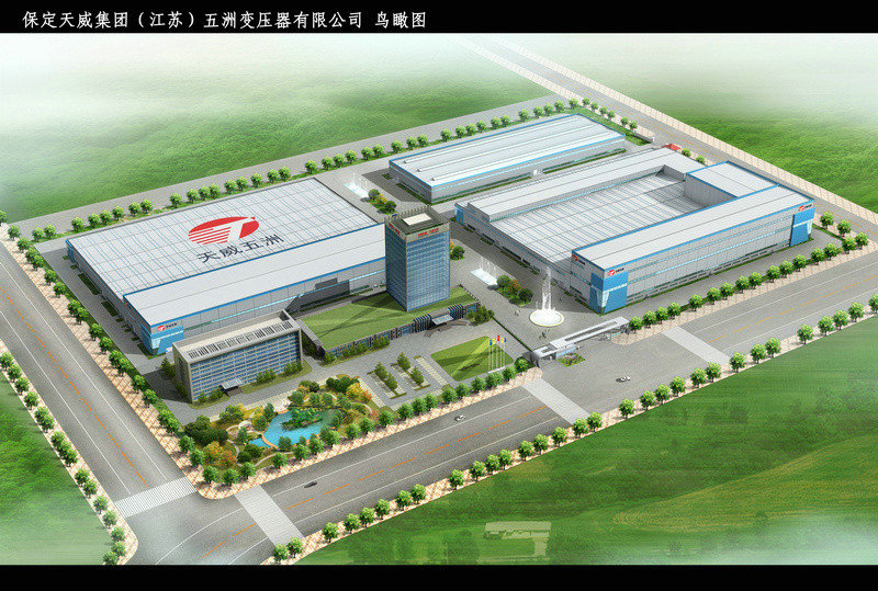 Baoding Tianwei Group (Jiangsu) Wuzhou Transformer Co., LTD. manufacturer production line