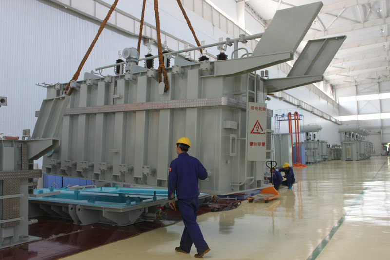 Baoding Tianwei Group (Jiangsu) Wuzhou Transformer Co., LTD. manufacturer production line