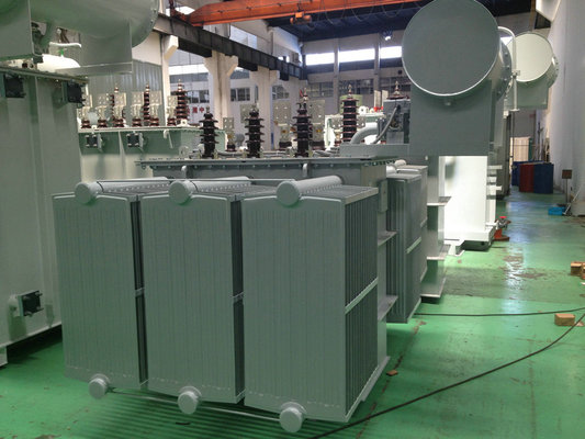 3 Phase Power Distribution Transformers 10MVA For Building , High Efficiency