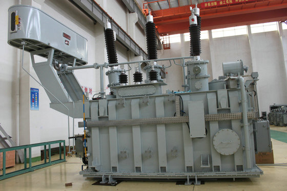 Low Loss Oil Immersed Electric Power Transformers 110kV 16MVA , Shell Type