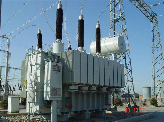 Three Winding High Voltage Power Transformers 330kV 180MVA , Single Phase