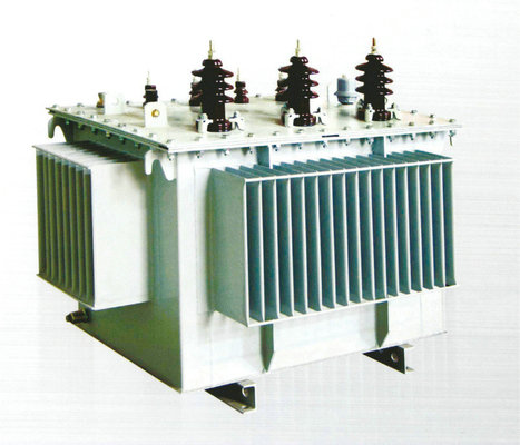 Low Loss Three Phase Amorphous Core Transformer 6KV 30KVA , Oil Immersed