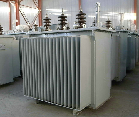 Double Copper Winding Amorphous Alloy Transformer 50HZ 60HZ , 11KV 100KVA