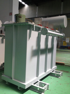Three Phase 2 Winding Electric Arc Furnace Transformer OFAF , Copper Coil