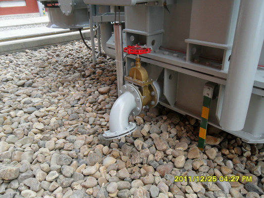 132kV 12.5MVA Single Phase Power Transformer Oil Immersed , Core Type