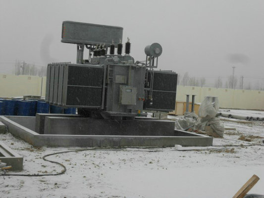 Safety 3 Winding Single Phase Power Transformer Energy Saving , 6300kva