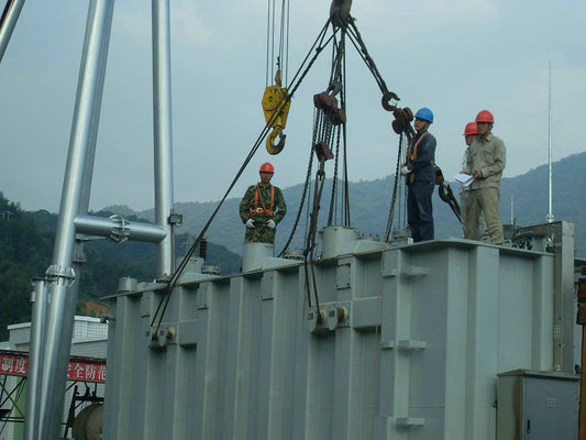 63kv 2500kVA ONAN Single Phase Power Transformer YNd11 For Power Plant
