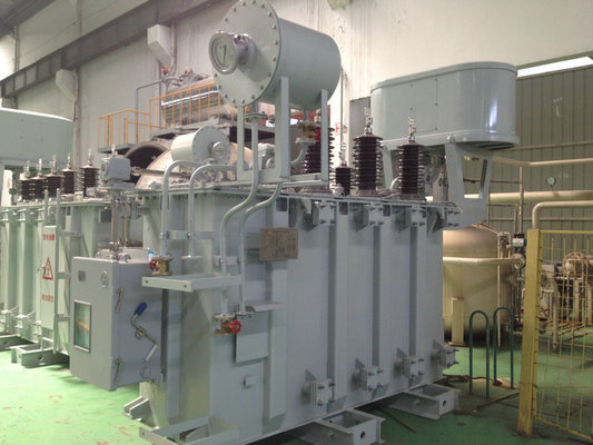 Oil Immersed Three Phase Power Transformer 35KV - 38.5KV , 3150KVA - 6300KVA