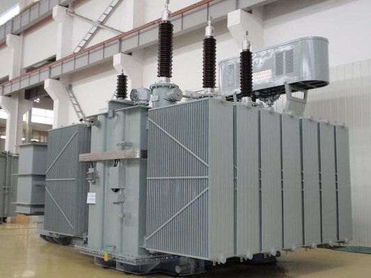 Three Phase Electric Power Transformers With Two Separate Copper Winding