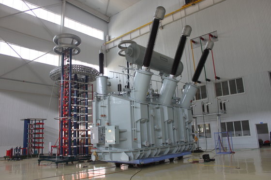 Shell Type Electric Copper Toroidal Power Transformer 220kV , 50HZ / 60HZ