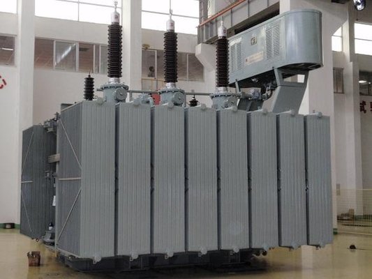 Low Noise 330kV Copper Oil Immersed Power Transformer , Core Type AND 3 Phase