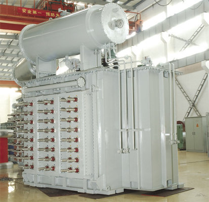 Toroidal Ladle Furnace Shell Type Transformer 10kV , Oil Immersed Transformer