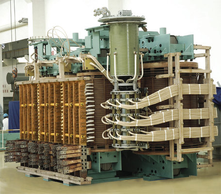 3 Winding 35kV Shell Type Transformer , Submerged Arc Furnace Transformer Yd11