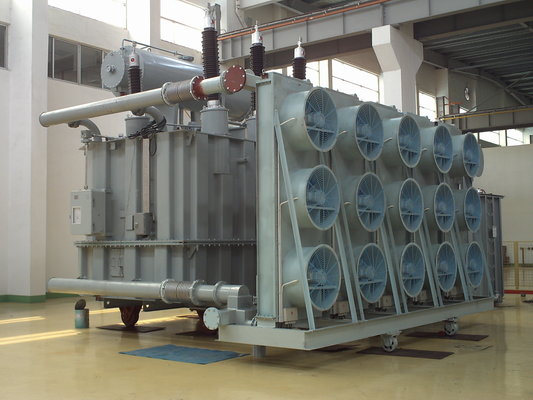 Three Winding Copper Phase Shifting Transformer 50HZ 60HZ , 800KVA - 63MVA