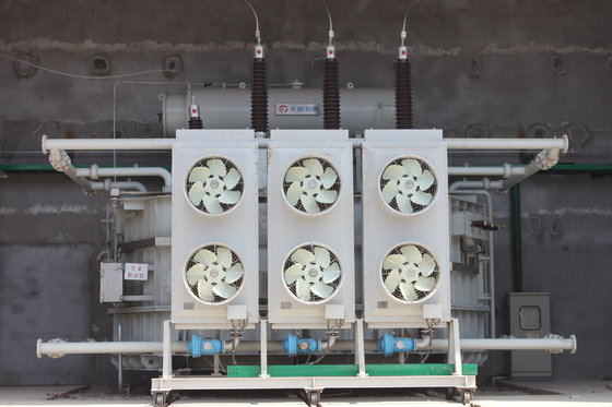 Outdoor Industrial 66kV Electric Power Transformers 3 Winding , Three Phase