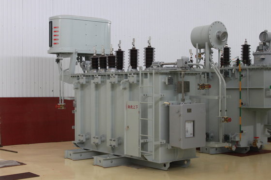 Power Substation Electric Power Transformers 132kV Installed Double Winding Oil-Immersed