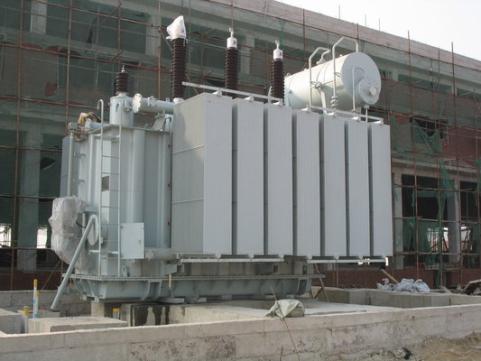 8000kva 132 kv Oil Immersed Power Transformer Three Phase Double Winding OLTC