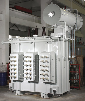 Three Phase Electric Arc Furnace Transformer 110kV , Shell Type Transformer