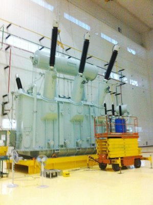 Oil Immersed Three Phase Power Transformer 220kV 100MVA , ONAN ONAF OFAF