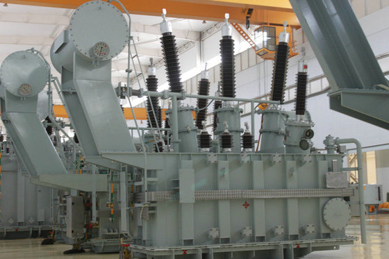 ONAN Core Type Oil Immersed Three Winding Transformer With 110kv / 121kv