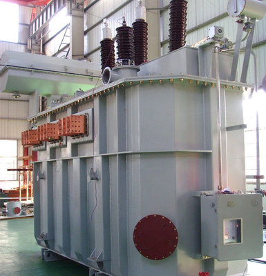 Indoor ZSSP Rectifier Transformer Three Phase , Low Noise Oil Immersed
