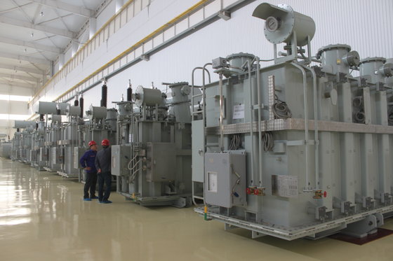12.5MVA Electric Power Transformers , Step Up And Step Down Transformer
