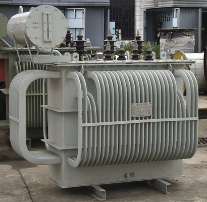 35kV Oil Immersed Power Transformer , 6300kva Electrical Power Transformer
