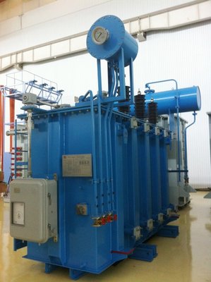 ONAN 3 Winding Low Noise Three Phase Power Transformer Iran , 35kV 1250kva
