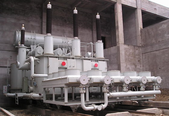 Shell Type 3 Phase Power Transformer 220kV 177MVA , ONAN ONAF OFAF
