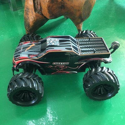 Chassis Metal Brushless Off Road RC Truck 80A ESC With Battery Power , 2 Channel