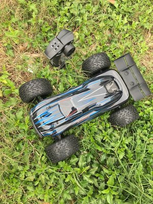 1/10th 19.9 Inch Brushless  Waterproof ESC 80A  Electric RC Car  Model Blue Color