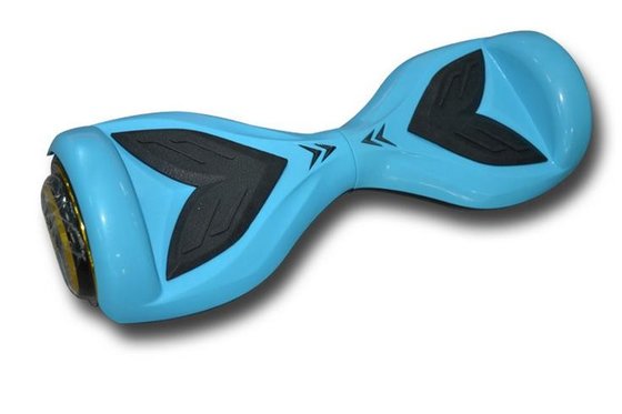 Kids Electric Smart Drifting Scooter Blue Dual Wheel 4.5 Inch Tire