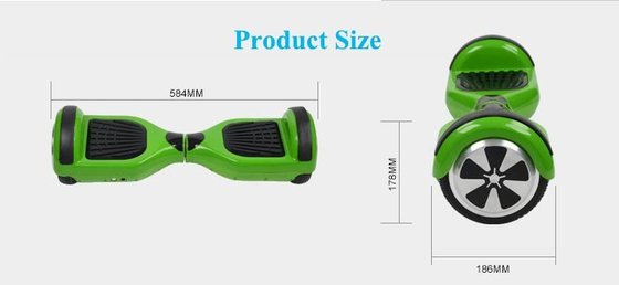 Remote Control 6.5 Inch Electric Self Balancing Scooter With Two Wheels