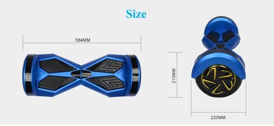 Funy 2 Wheel Self Balancing Scooter 500w , Two Wheel Self Balancing Electric Unicycle