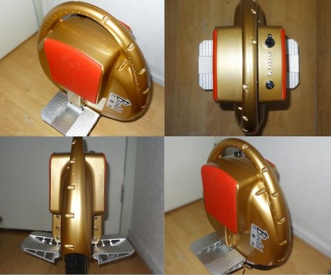 Single Wheel Electric Monocycle Balancing Board Scooter with LED light