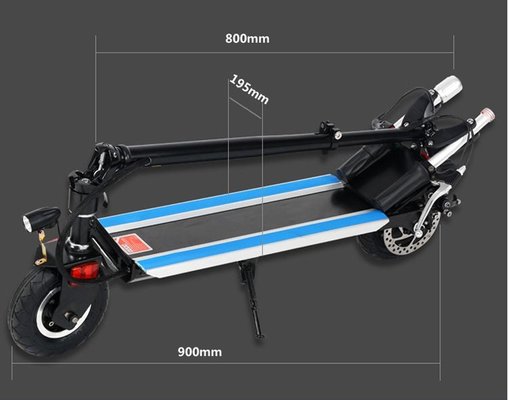 Lightweight Electric Adult Folding Scooter / Personal Folded Electric Bike