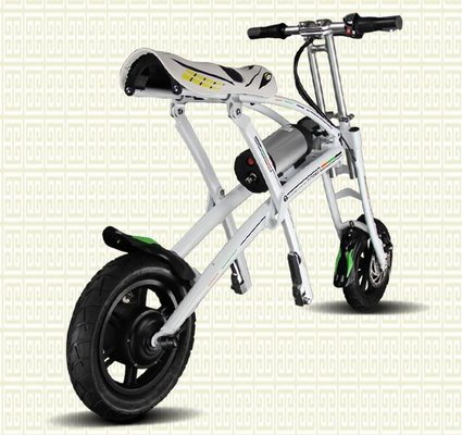 High speed 250W Brushless Motor Folding Electric Bicycle , Foldable Electric Bike