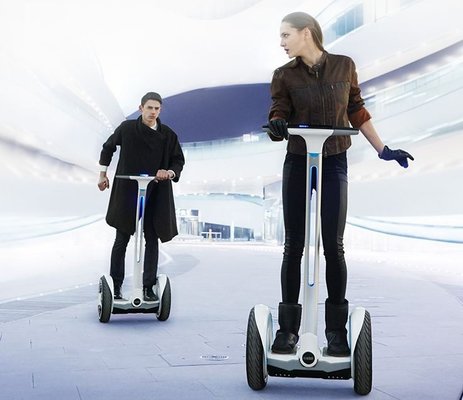 Fast Speed Ninebot Self - Balancing Electric Chariot Scooter With 55v Lithium Battery Pack