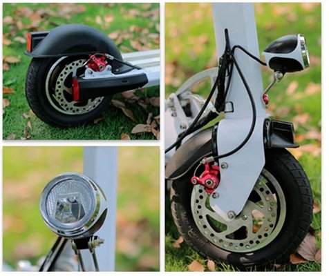 Customized Stand Up Two Wheel Electric Skateboard With Front / Back Brake