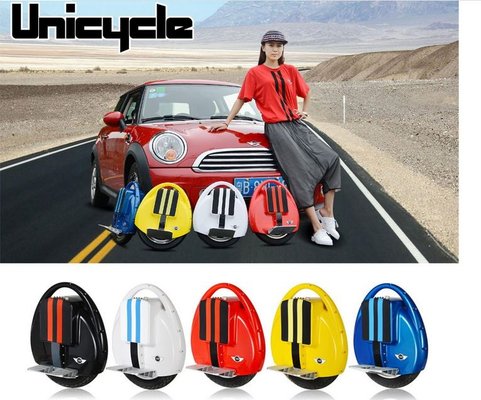 Samsung Lithium Battery Self Balancing Electric Scooter , One Wheel Electric Monocycle